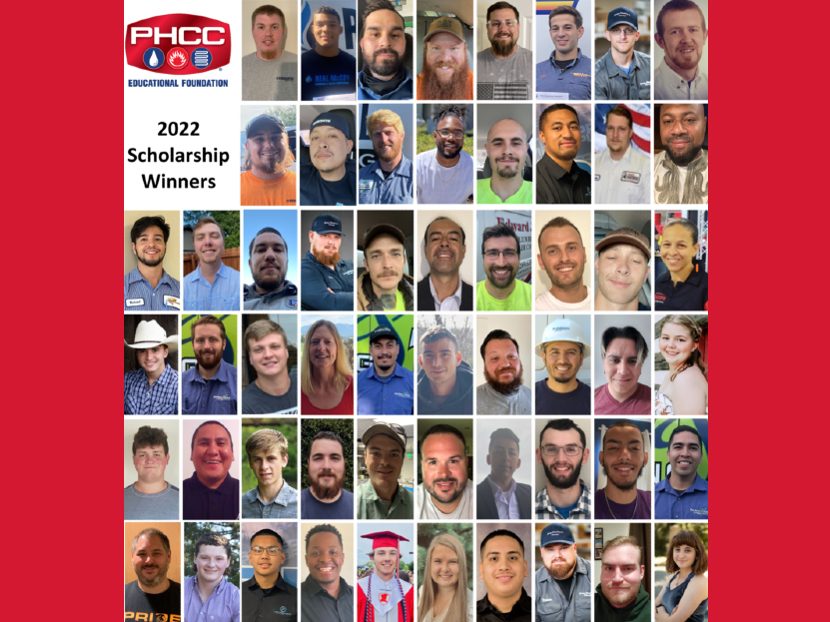 PHCC Educational Foundation Awards Fifty-Nine Students $155,500 in Scholarships | phcppros